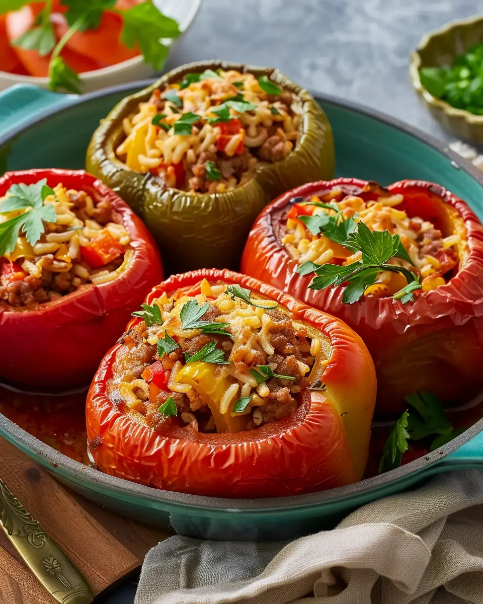 easy stuffed bell peppers