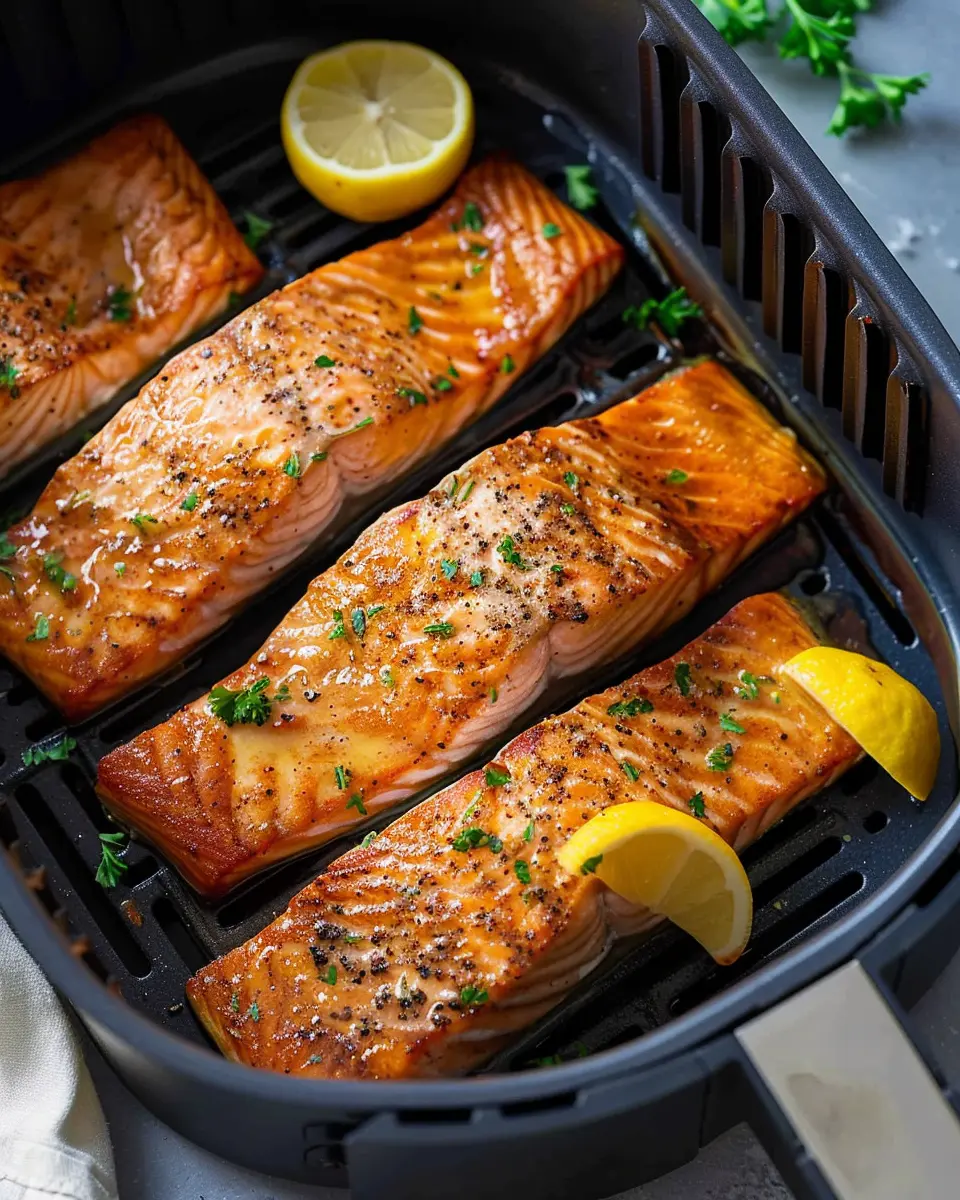 air fryer salmon