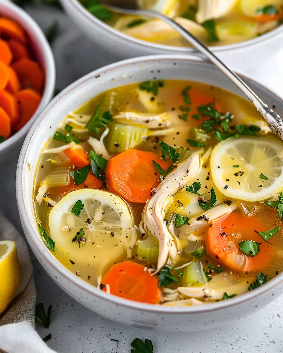 healthy chicken soup